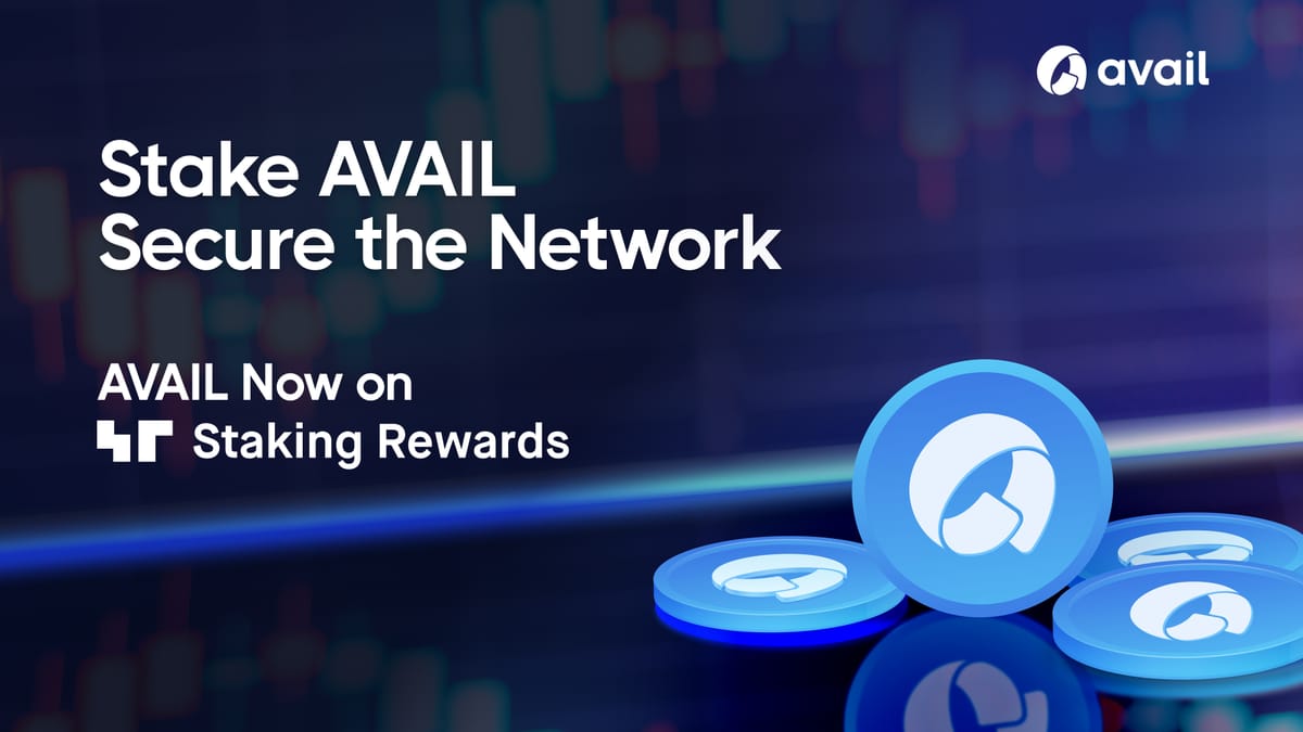 How to Stake AVAIL Token Using Staking Rewards